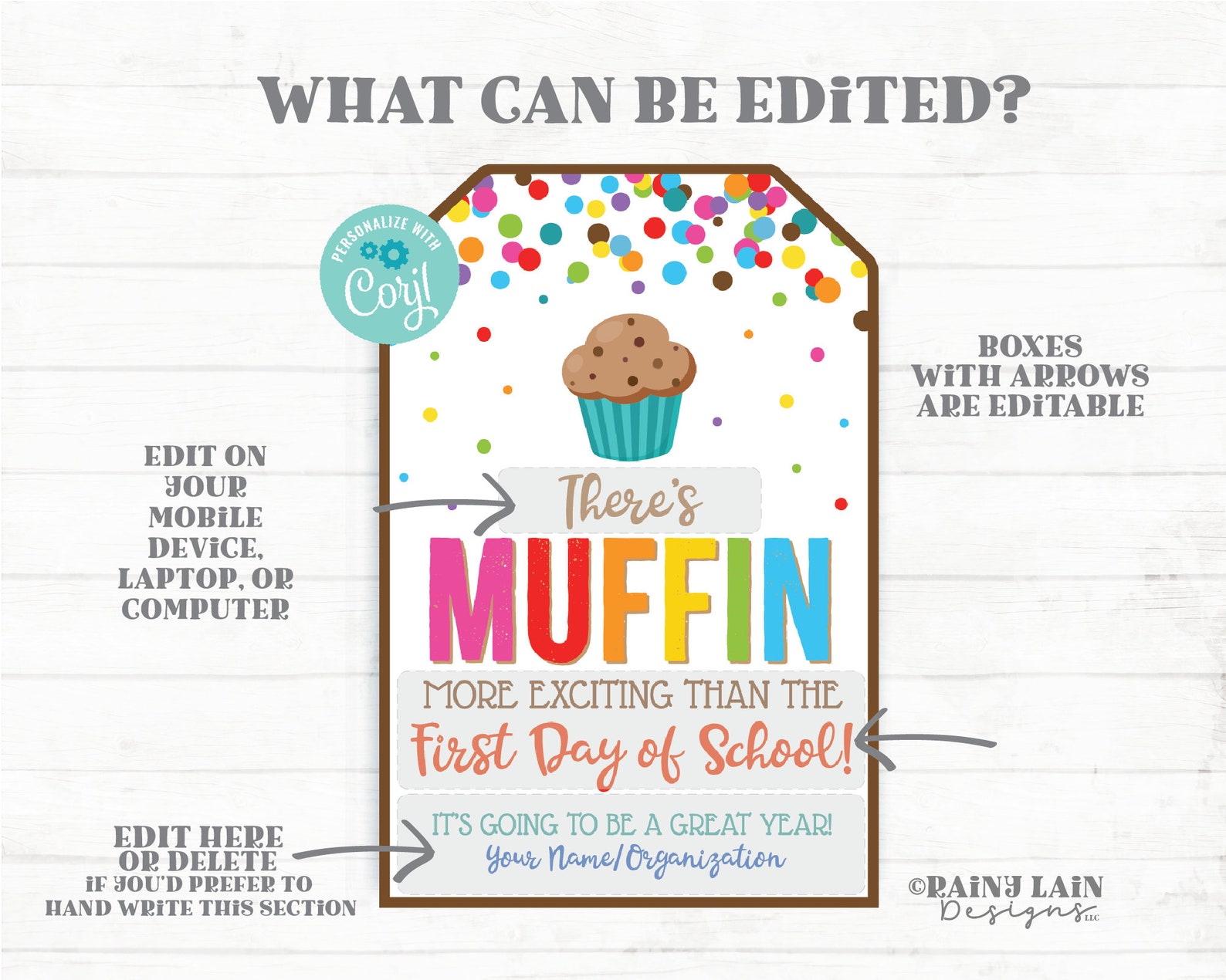 Muffin More Exciting Than the First Day of School Tag, Going to Be a ...