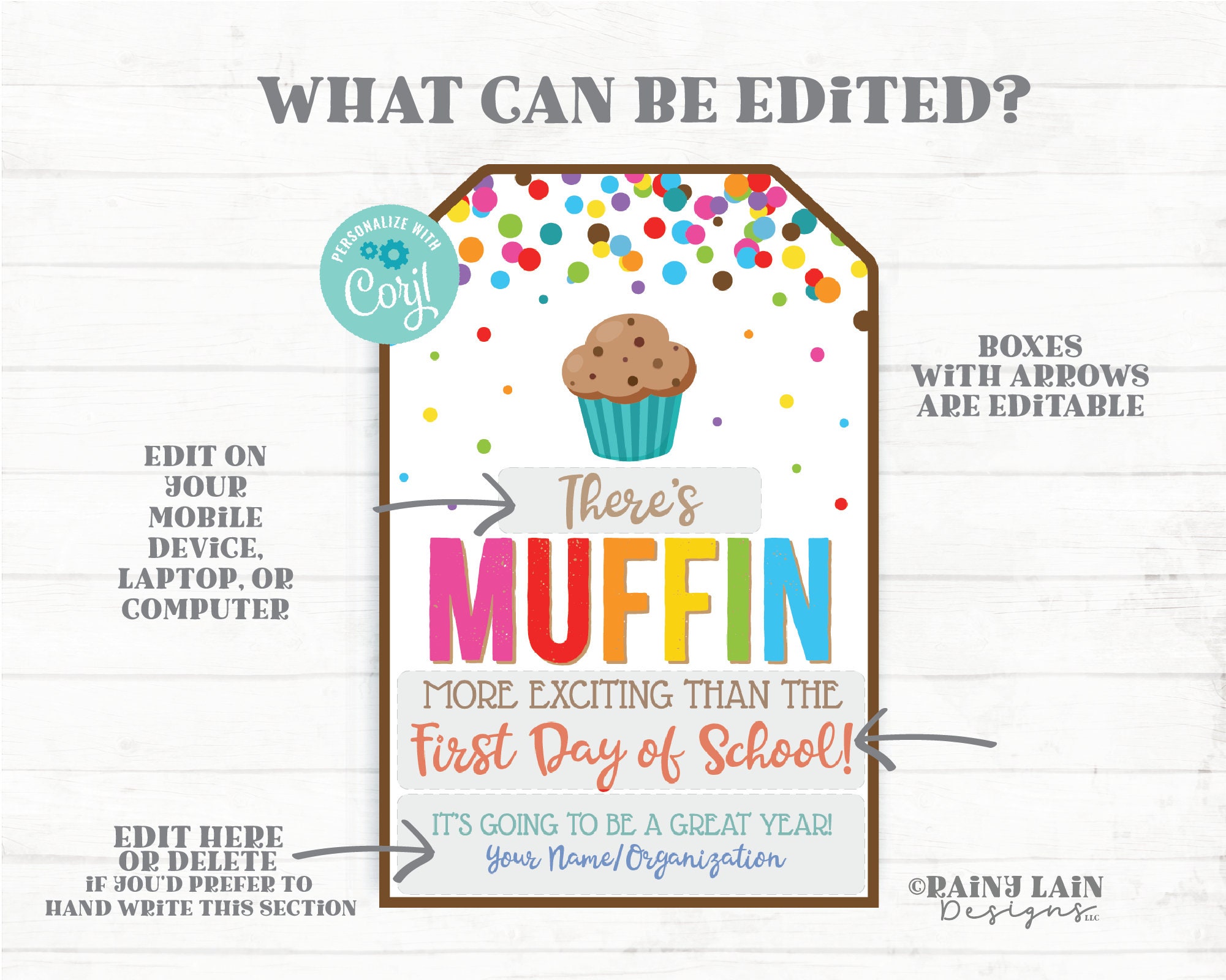 Muffin More Exciting Than the First Day of School Tag, Going to Be a ...