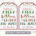Merry Kissmas and Chappy New Year Tag Holiday Chapstick Christmas Lip ...