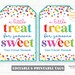 A Little Treat for Someone Sweet Tag Thank You Special Gift Employee ...