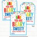 You Are Beary Sweet Valentine, Bear Valentine, Gummy Bears Valentine ...