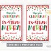 Hope Your Christmas is Ex-straw Merry Straw Tag, Holiday Straw Party ...