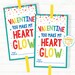 You Make My Heart Glow Valentine Glow Stick Valentine Preschool ...