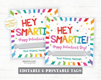 Valentine Cards for Kids Valentine's Day Gift Candy - Etsy