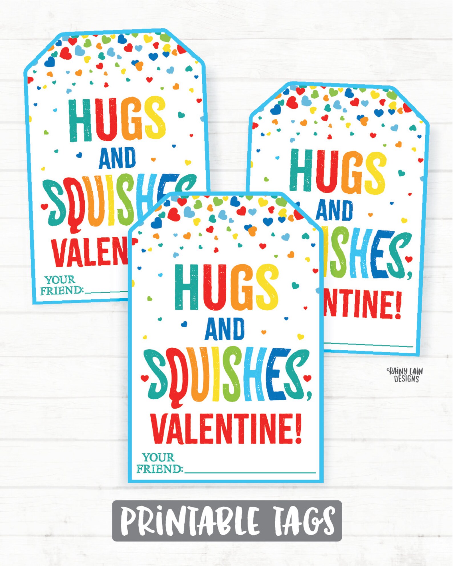 Hugs and Squishes Valentine Squishies Valentine Squishy Toy - Etsy