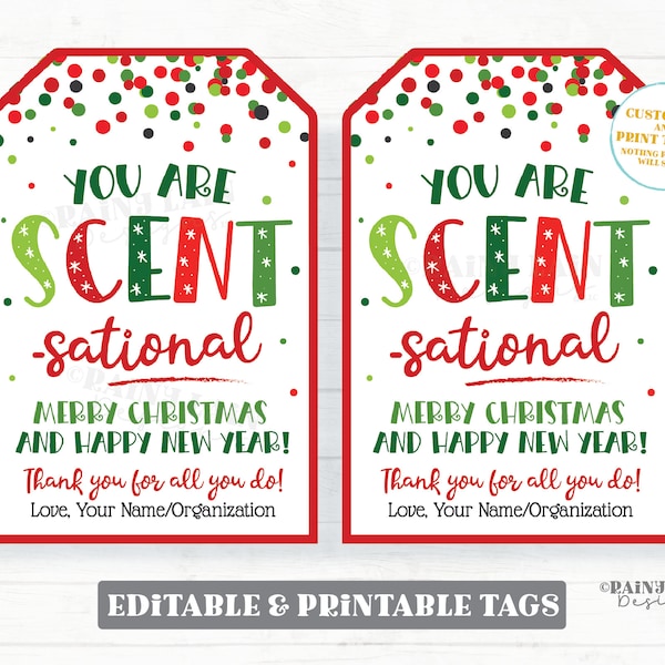 You Are Scentsational Tag - Etsy