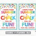 Summer Chalk Full of Fun Tags End of School Year Gift Tags Preschool ...