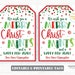 We Wish You a Merry Christ-mint Christmas Tag Holiday Mint Gift ...