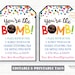 You're the Bomb Tag Editable Cocoa Bomb Tags Hot Cocoa Bomb Gift Hot ...