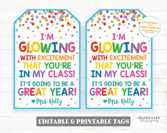 Glow Stick Meet the Teacher - Etsy