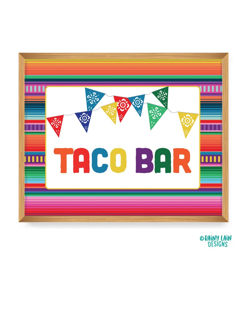 Printable Taco Bar Sign Taco Twosday 1st Fiesta Sign Etsy printable-taco-bar-sign-taco-twosday-1st-fiesta-sign-etsy