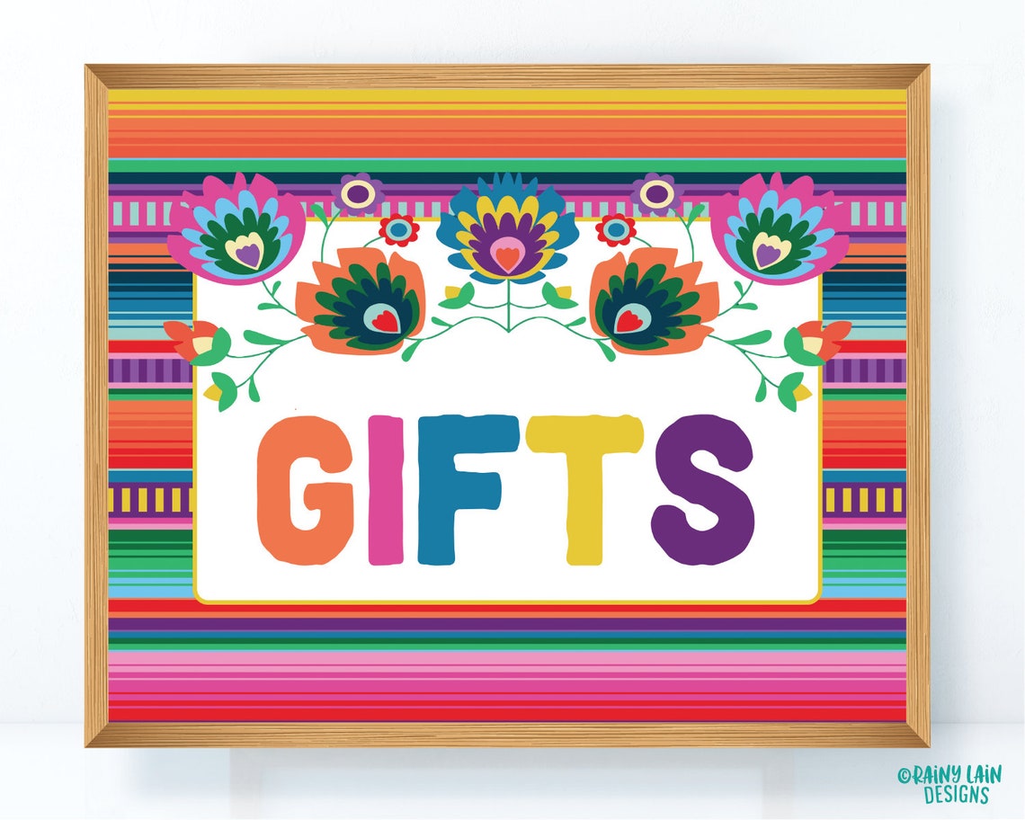 Fiesta Gifts Sign Gifts Sign Fiesta Sign Wedding Sign | Etsy