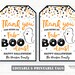 Thank You for Being Fab BOO Lous Halloween Tag Thank You Halloween Gift ...
