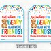 Beary Glad We're Friends Valentine, Bear Valentine, Gummy Bears ...
