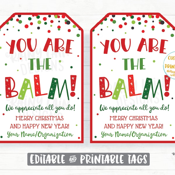 Lip Balm Labels - Etsy