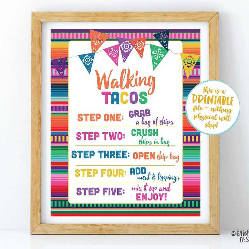 Taco Bar Sign - Etsy