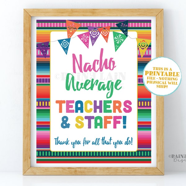 Nacho Average Teacher - Etsy