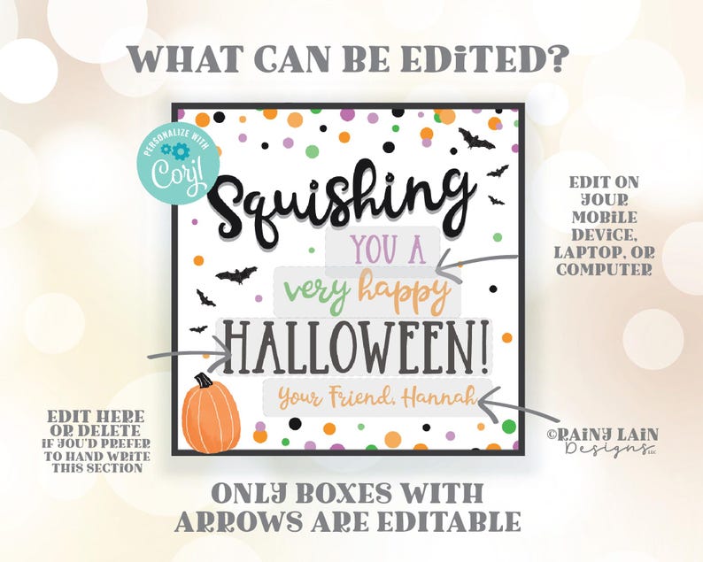 Squishing You a Happy Halloween Tag Squish You Squishy Toy Squishee to ...