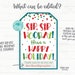 Sip Sip Hooray Have a Happy Holiday Tag Christmas Gift Tag Co-worker ...