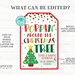 Poppin Around the Christmas Tree Pop Gift Tag Popping Holiday Fidget ...