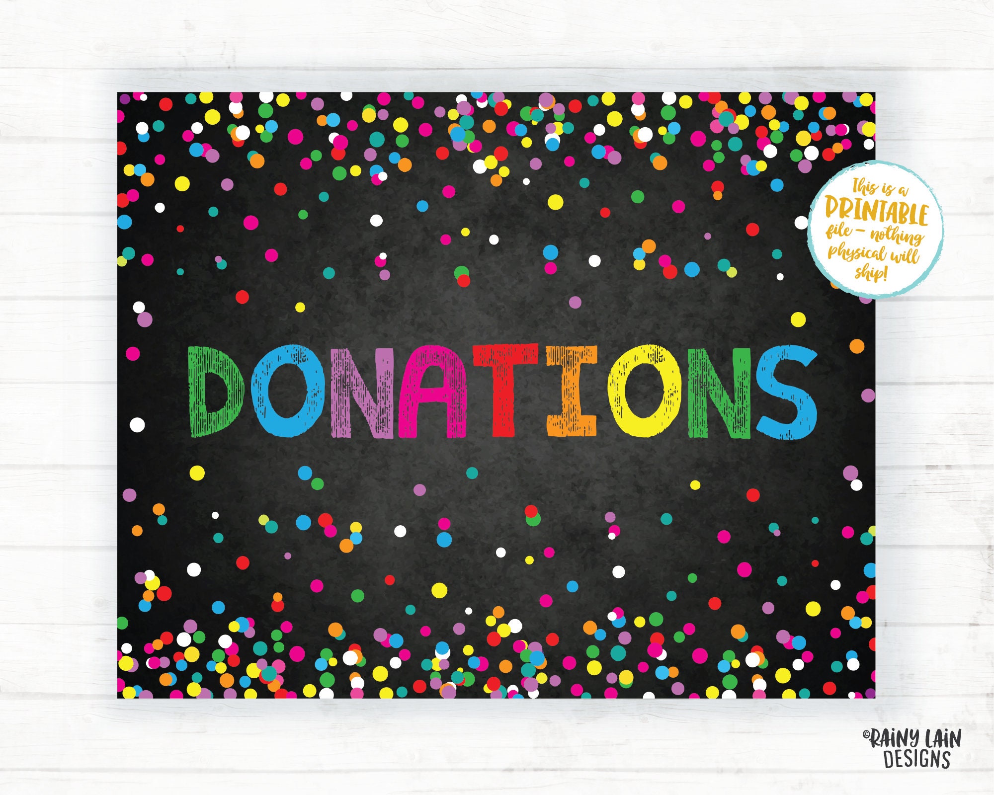 Donations Sign Donate Cookies Military Troops Local Heroes | Etsy