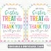 Easter Treat for You to Say Thank You for All You Do Tag Spring Plaid ...