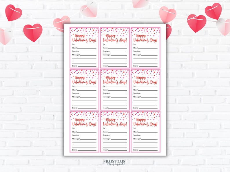 Editable Valentine's Day Candy Gram Fundraiser Flyer Template, Class ...
