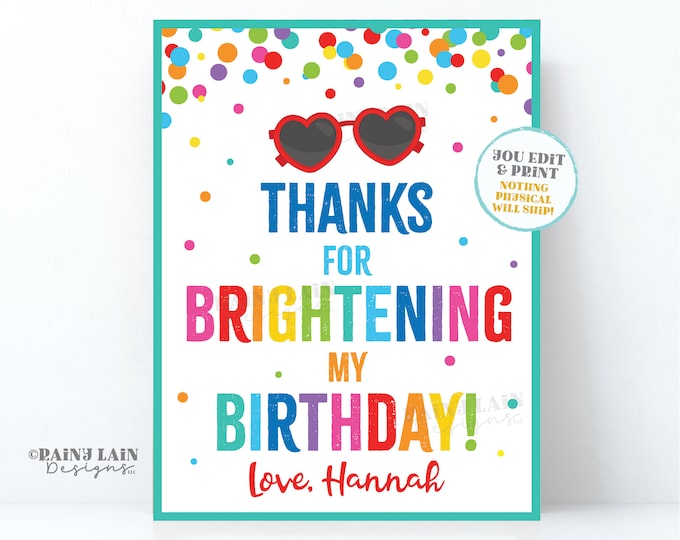 PERSONALIZED Summer Theme Kids Party Favor Handout | End of Year Kids ...
