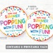 Hope Your Summer is Popping With Fun Tags Round End of School Year Gift ...