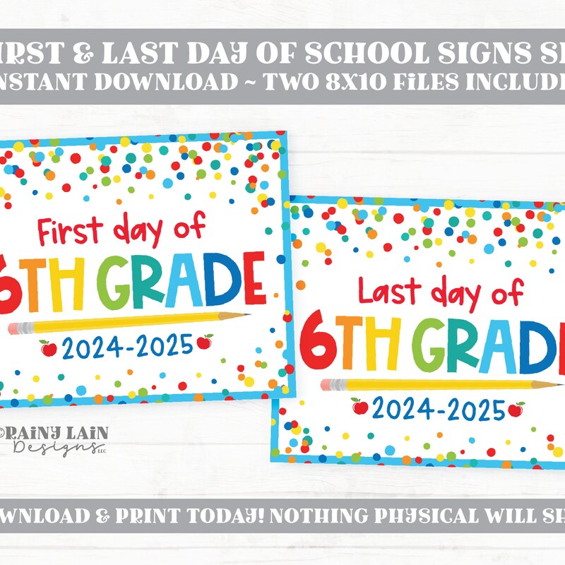 Sixth Grade Prop - Etsy