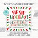 Straw Christmas Gift Tag Sip Sip Hooray Ex-straw Merry Holiday Silly ...