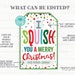 Squish You a Merry Christmas Squishy Toy Squishies Christmas Gift ...