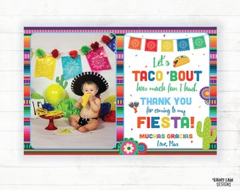 Taco Thank You Card - Etsy