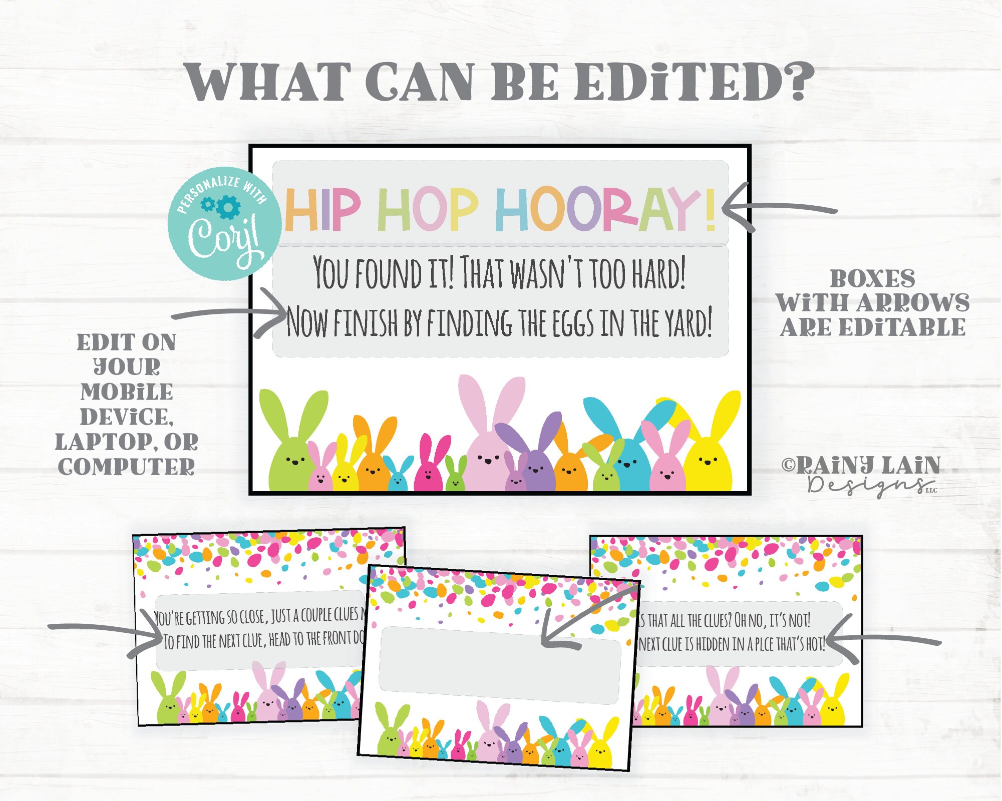 Easter Scavenger Hunt Bunny Clues Easter Egg Hunt Printables - Etsy Canada