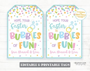 Easter Gift Tag | Etsy