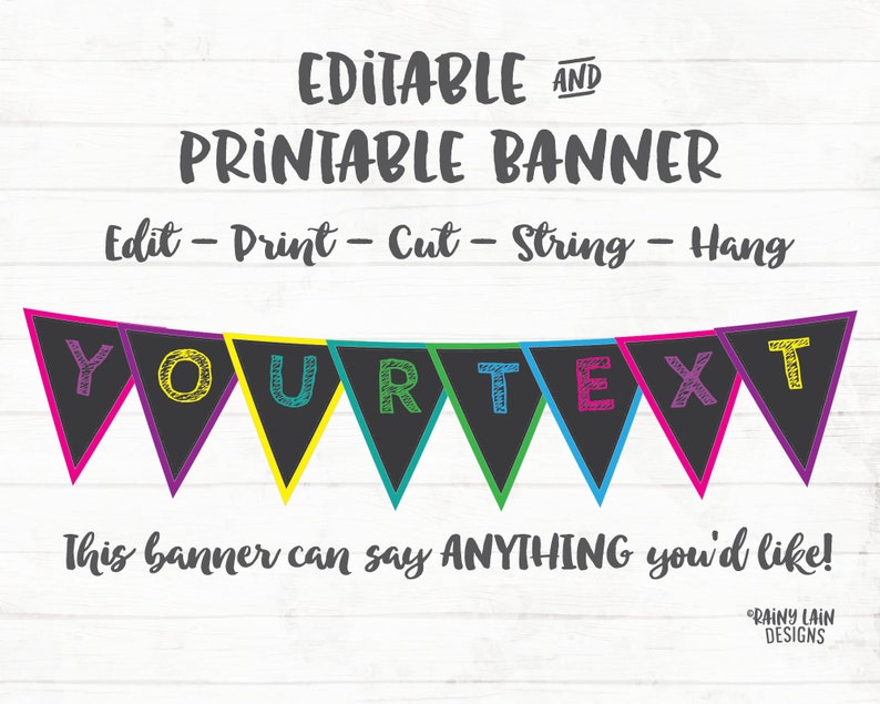 EDITABLE Cookies Banner Cookie Booth Banner Cookies Sign - Etsy
