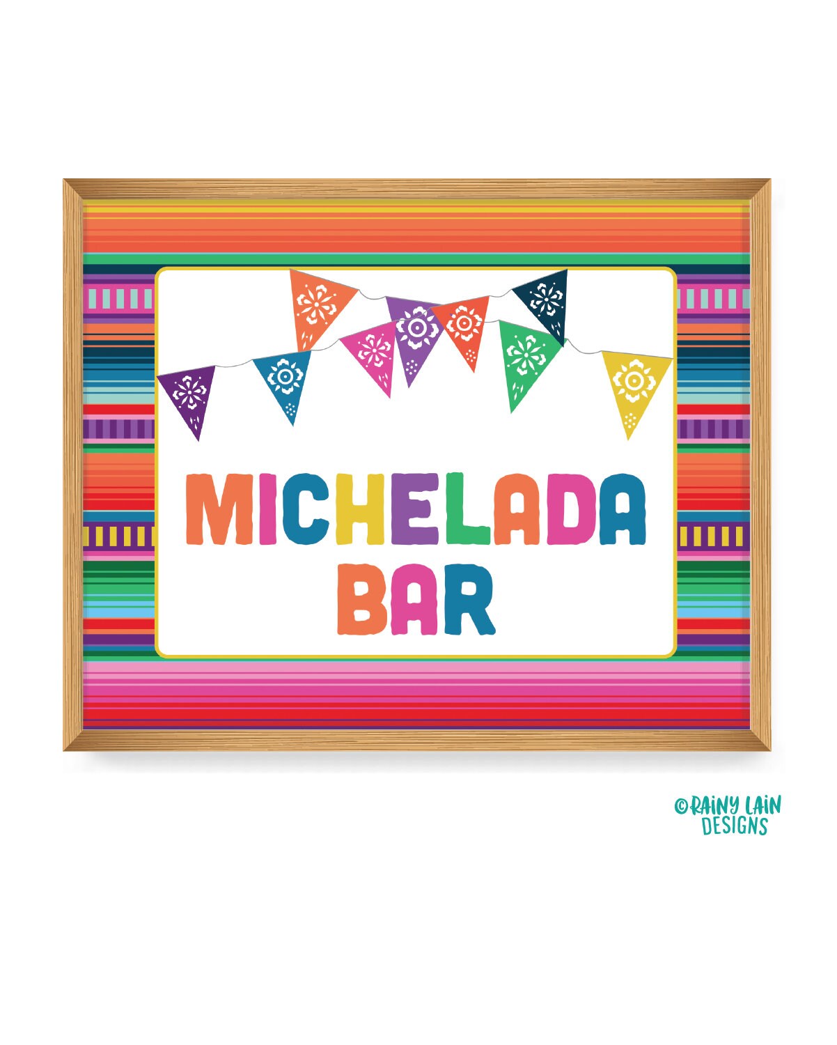 Michelada Bar Sign, Michelada Sign, Fiesta Sign, Fiesta Decorations ...