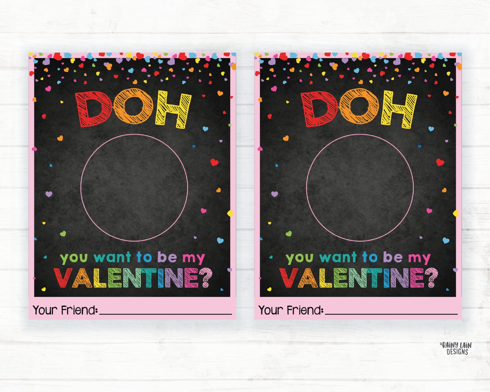 Playdough Valentine Doh You Want to Be My Valentine Doh | Etsy