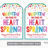 Valentines Day Gift Tags. Gift Tags for Valentine's Day. Printable PDF ...