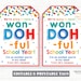 Wondohful School Year Tag Play Dough Playdough Editable First Day of ...