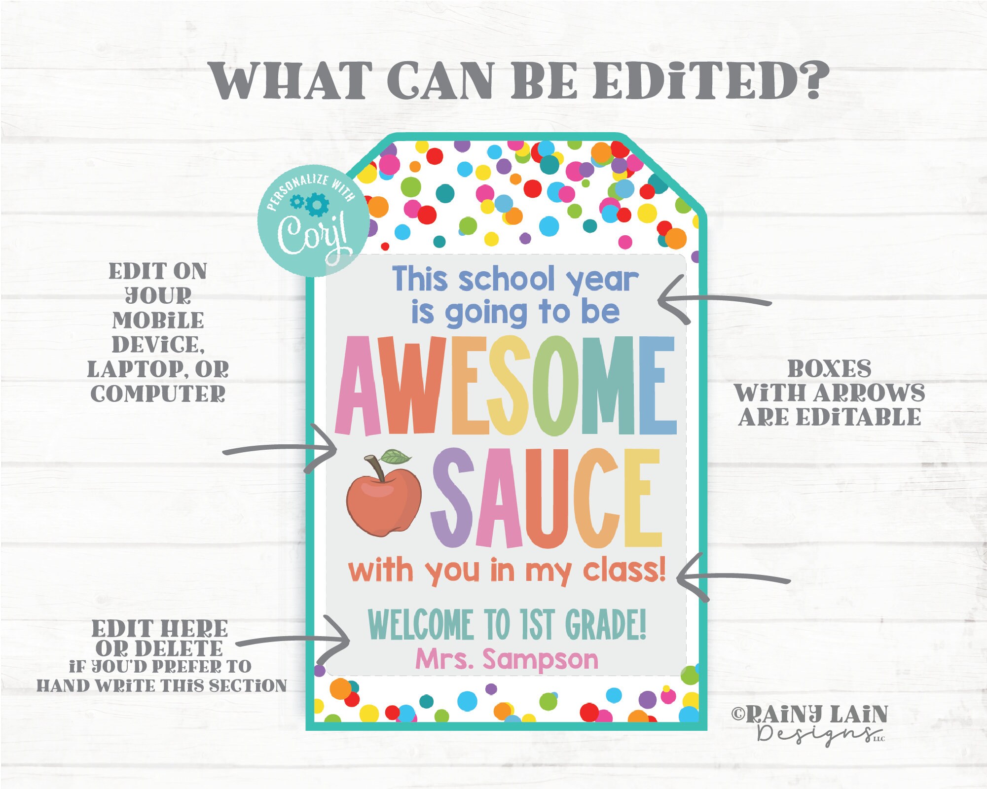 Back to School Applesauce Gift Tag This Year is Going to Be Awesome ...