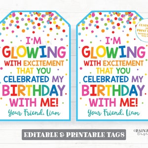 I'm Glowing With Excitement That You Celebrated My Birthday With Me ...