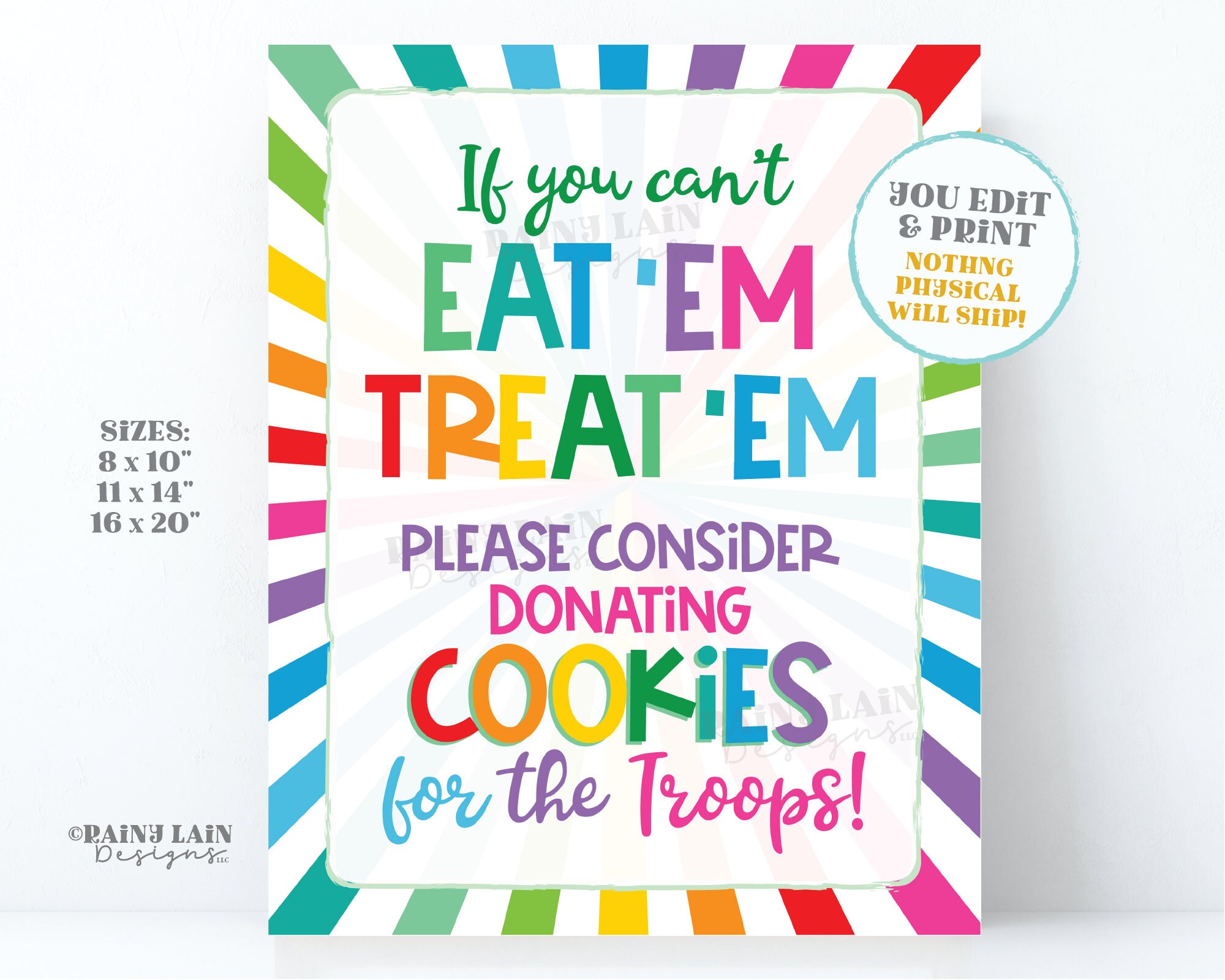 Donate Cookies to the Military Troops If You Can't Eat 'em Treat 'em ...