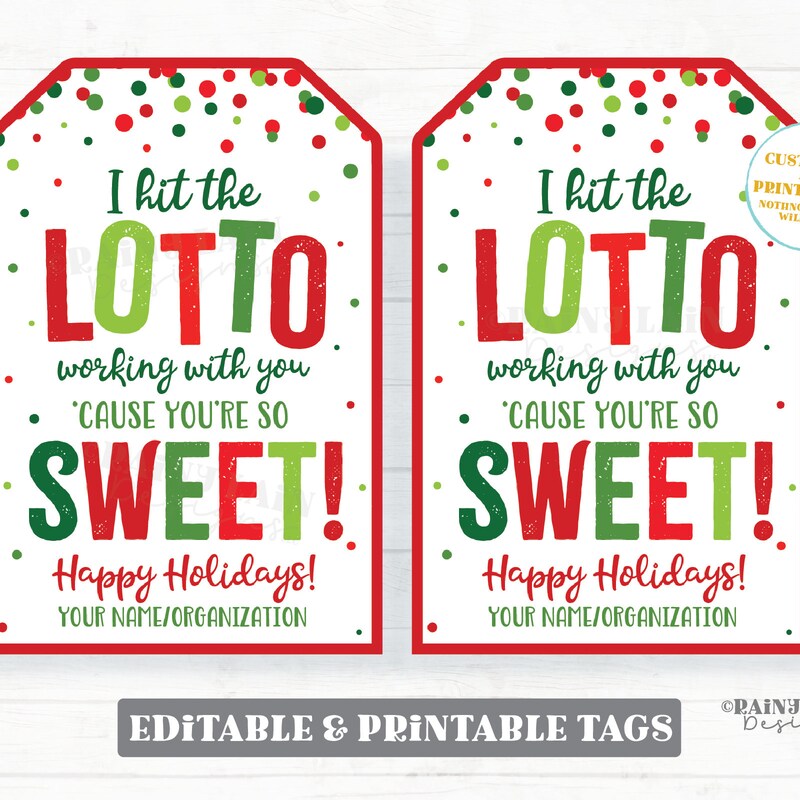 Lotto Ticket Appreciation - Etsy