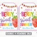 Have a Berry Sweet Summer Tag End of School Year Gift Tags Preschool ...