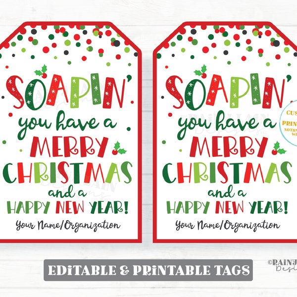 Christmas Tags - Etsy