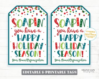 Christmas Gift Tags Handmade - Etsy