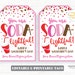 You Are Sodalightful Valentine Tag, Editable Valentine's Day Soda Gift ...