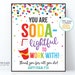 You Are Sodalightful to Work With Sign Soda Break Room Lounge Sign Soda ...