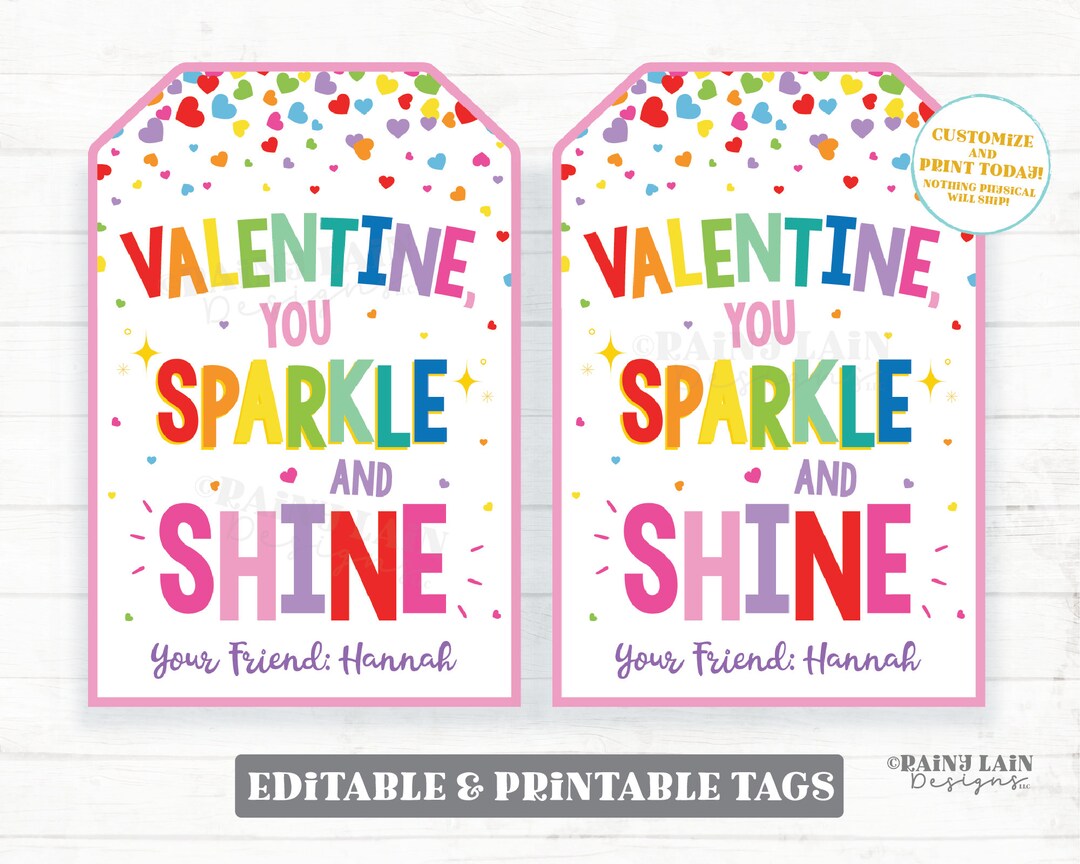 You Sparkle and Shine Valentine Sparkly Wand Headband Shiny Jewelry ...